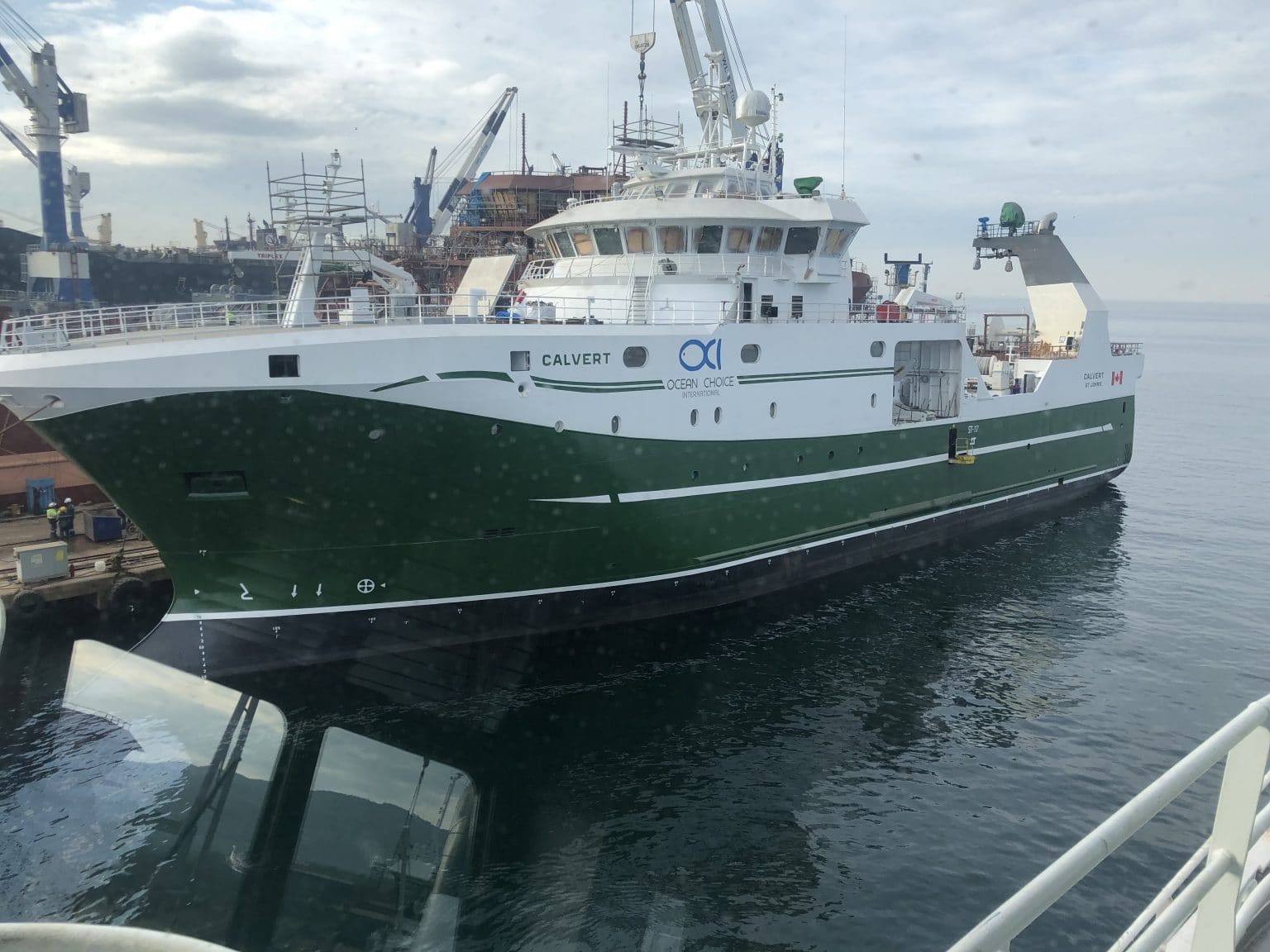 MV Calvert Nearing Completion and Supporting Year-Round Employment in ...